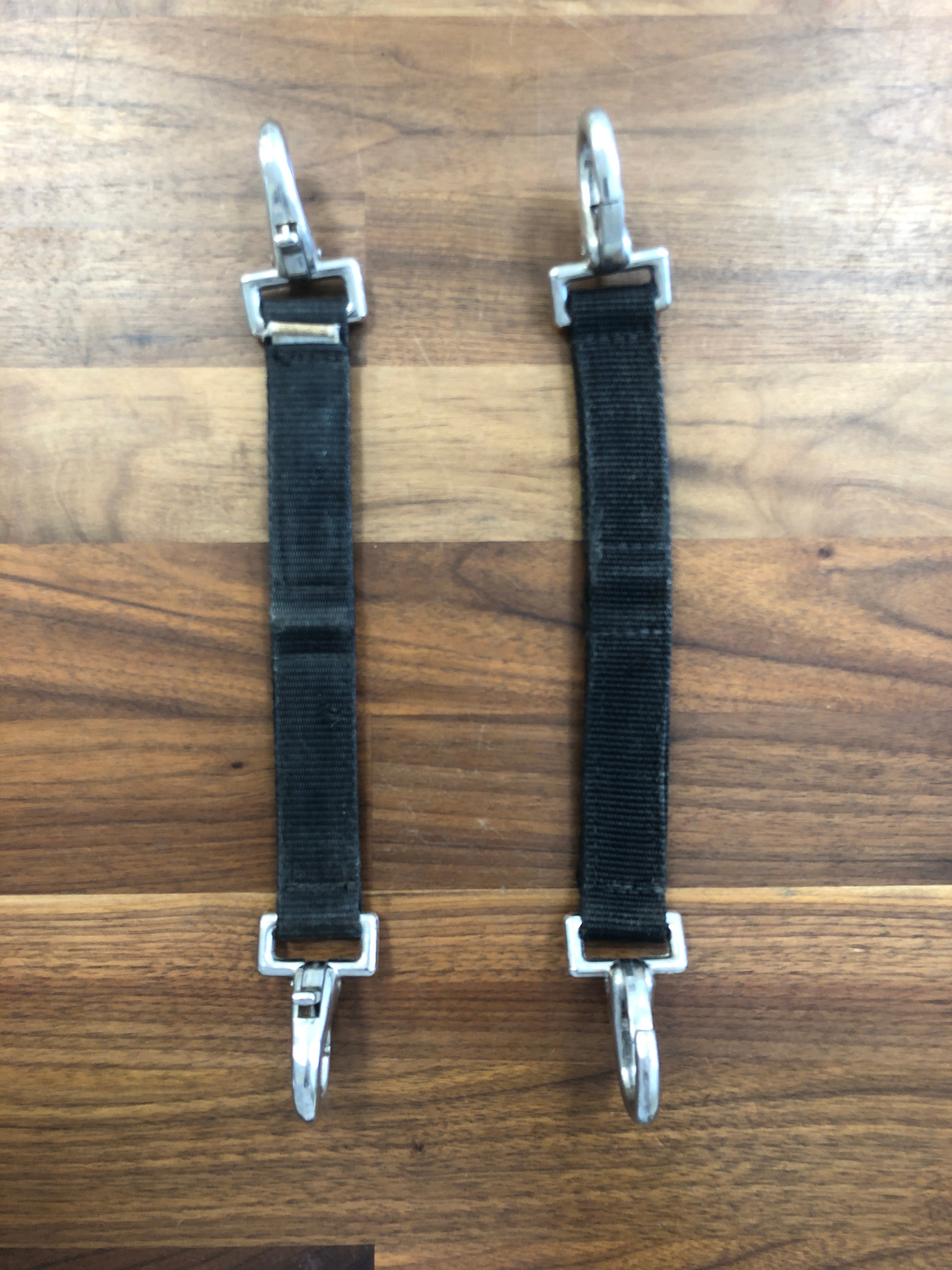 Fine Used Saddle Nylon Grab Straps
