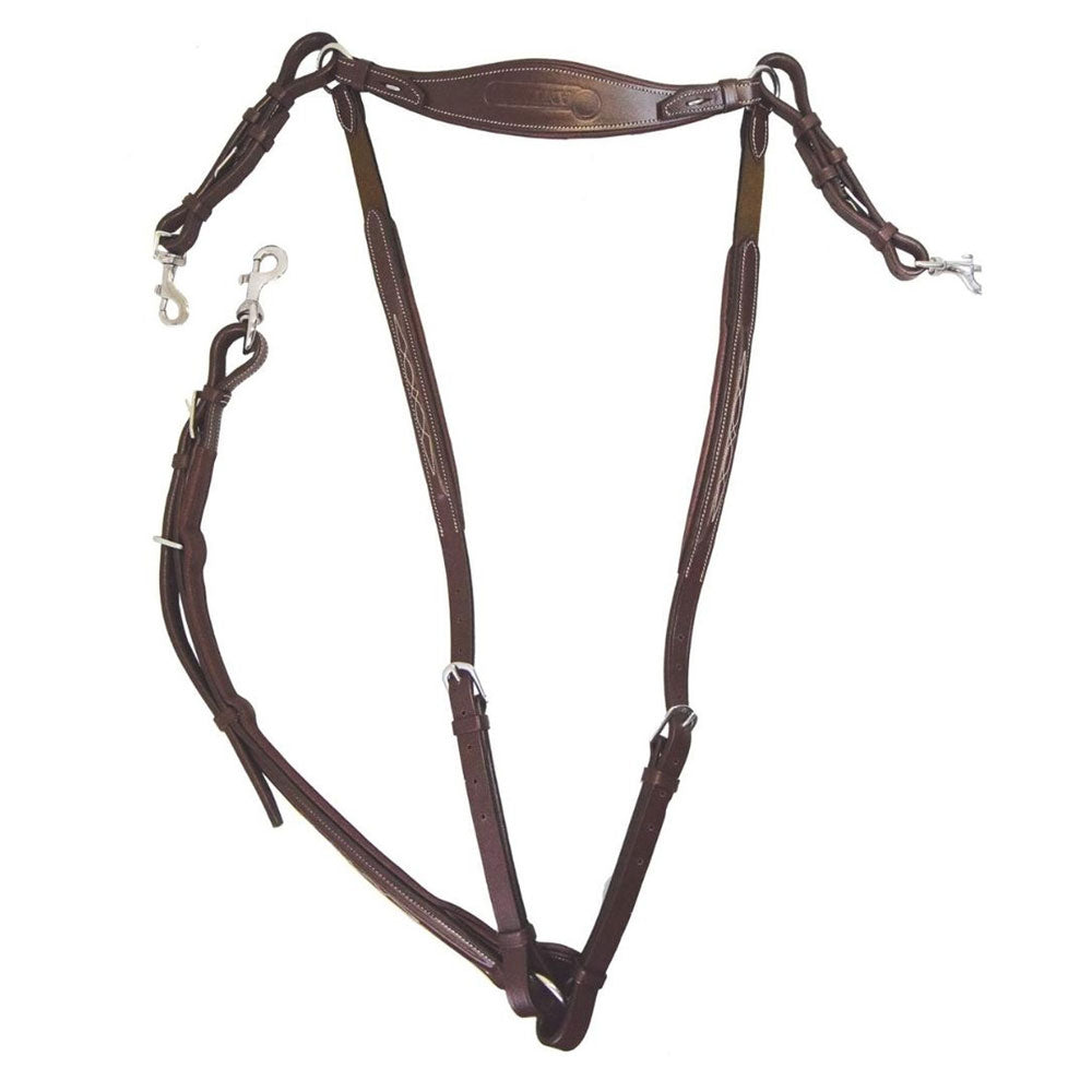Antarès Signature Removable Bridge Breastplate | Horse & Hound Tack Shop