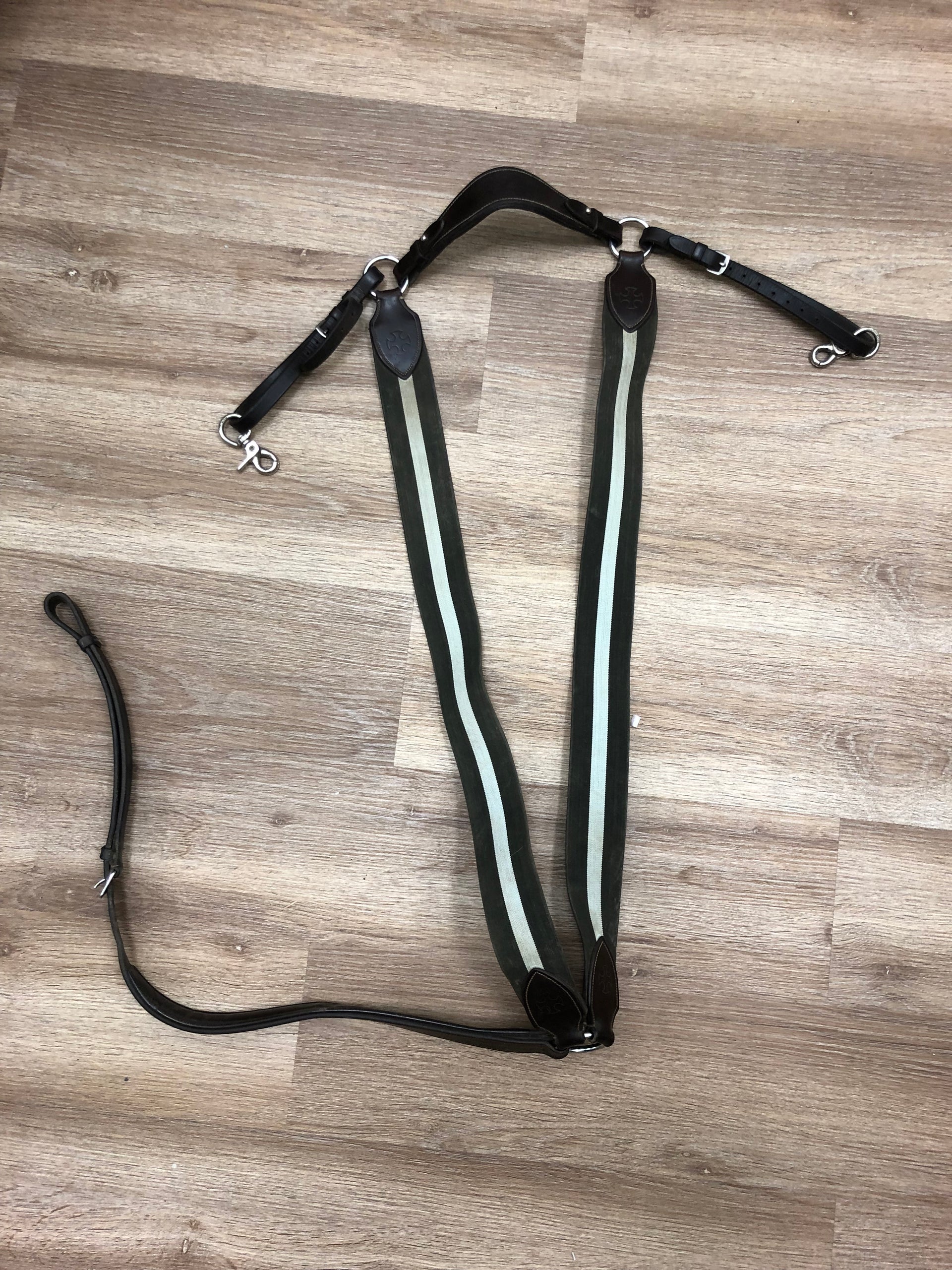 Leather & Elastic Breastplate