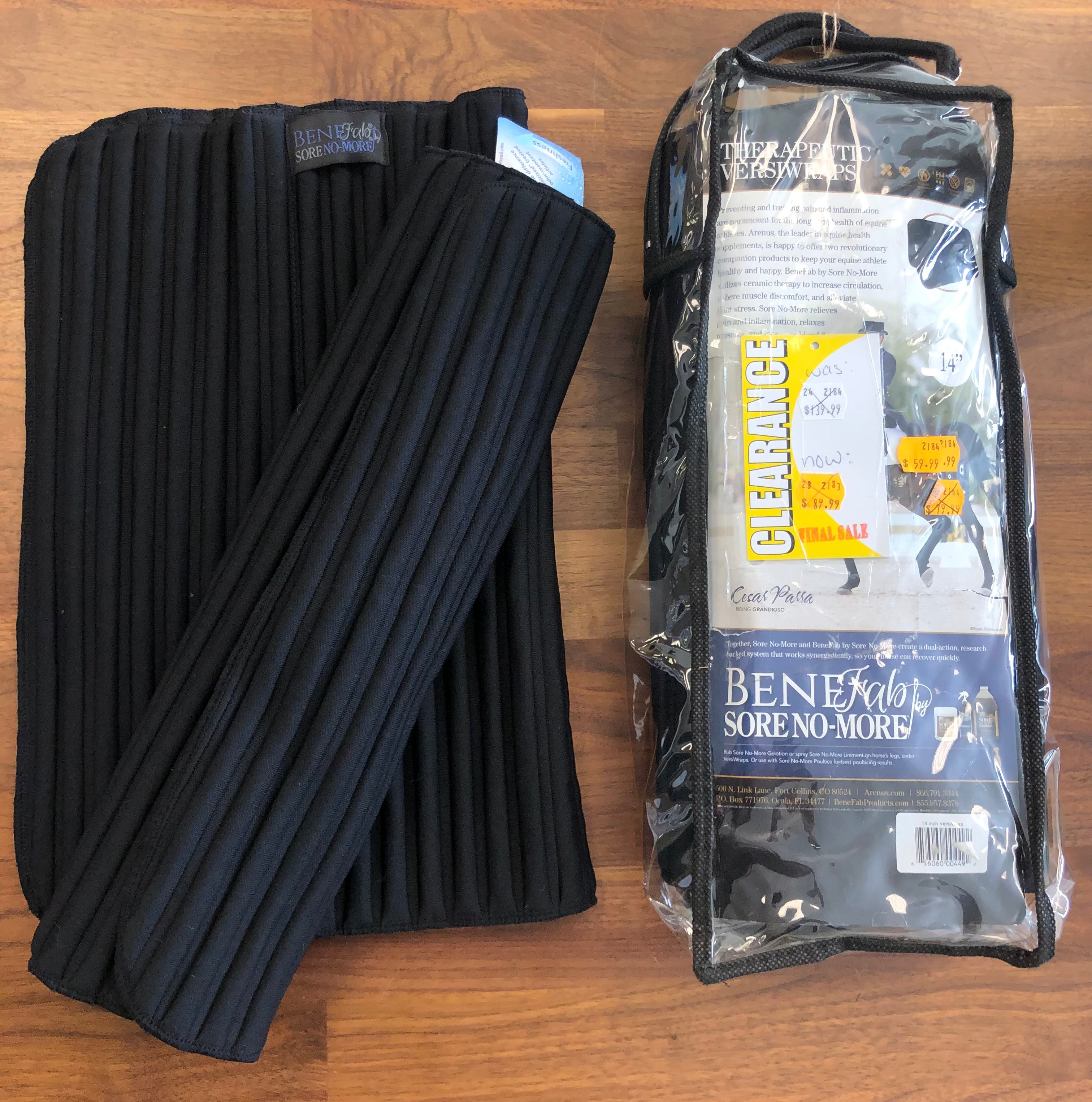 Fine Used BeneFab by Sore No-More Therapeutic Wraps | Horse & Hound ...