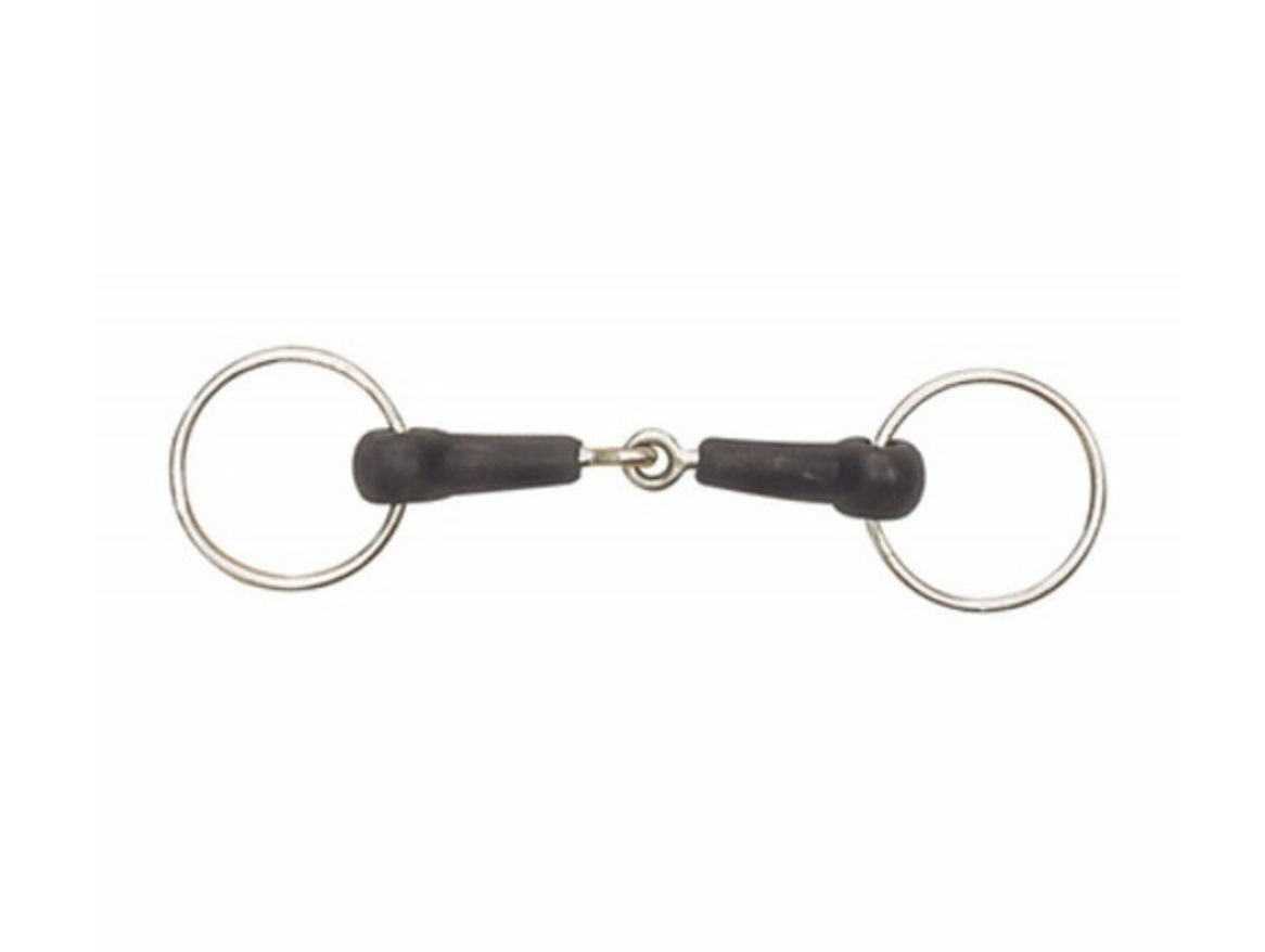 Rubber Loose Ring Snaffle Bit | Horse & Hound Tack Shop